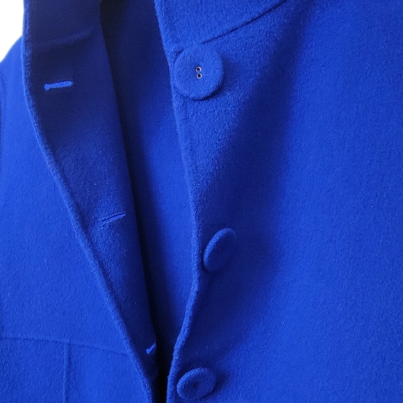 Juliana Collezione | Jackets & Coats | Juliana Collezione Blue Wool ...